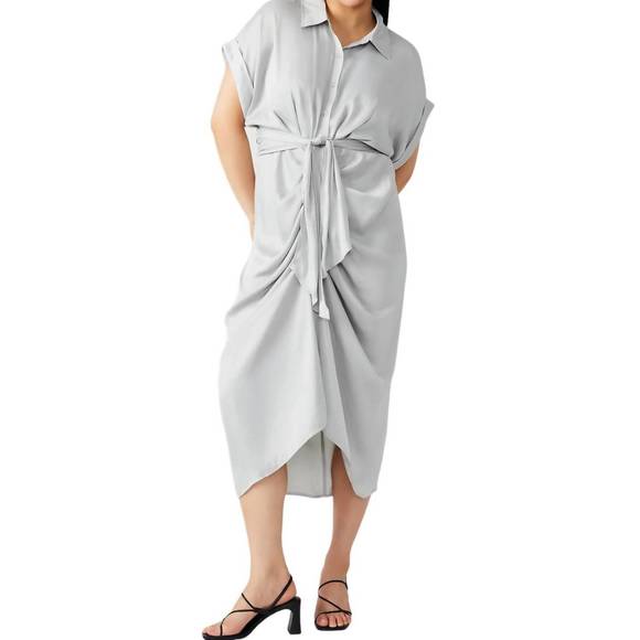 Steve Madden | Dresses | New Steve Madden Tori Midi Dress In Slate ...